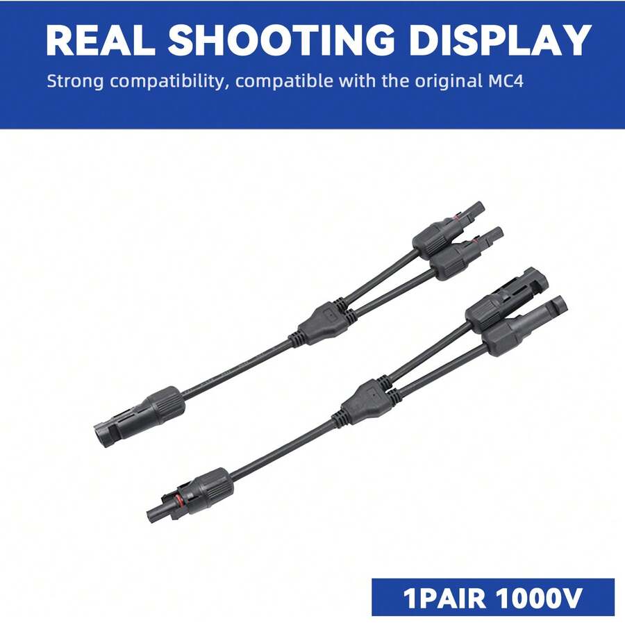 Professional Lightweight Y-Shaped Parallel Connector Solar Branch ...