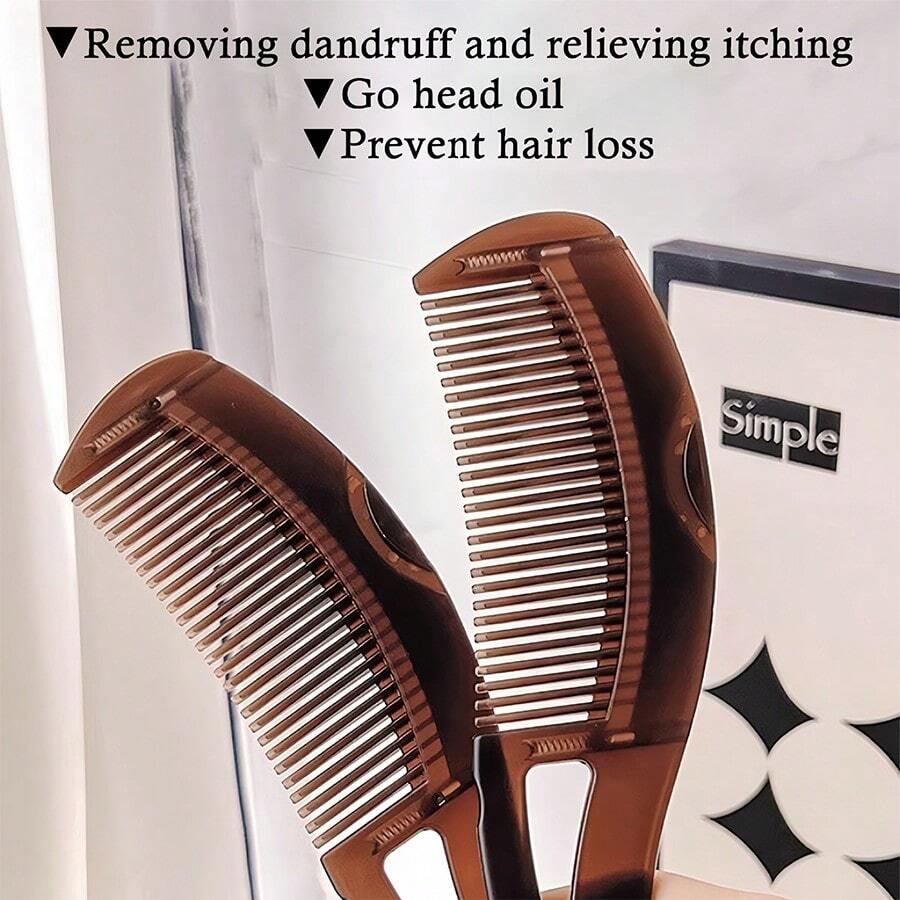 1pc Design Dandruff Comb, Shower Comb, Energy Massage Comb, Used To ...