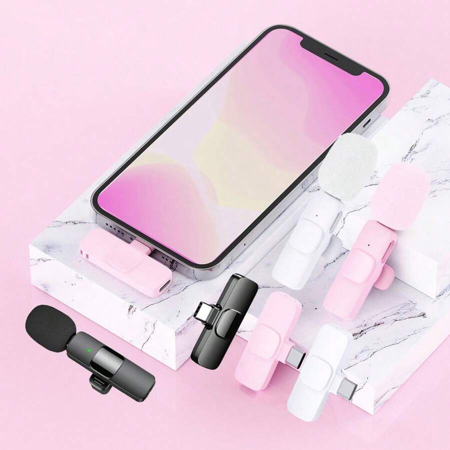 Professional Wireless Lavalier Microphone Compatible With Iphone ...