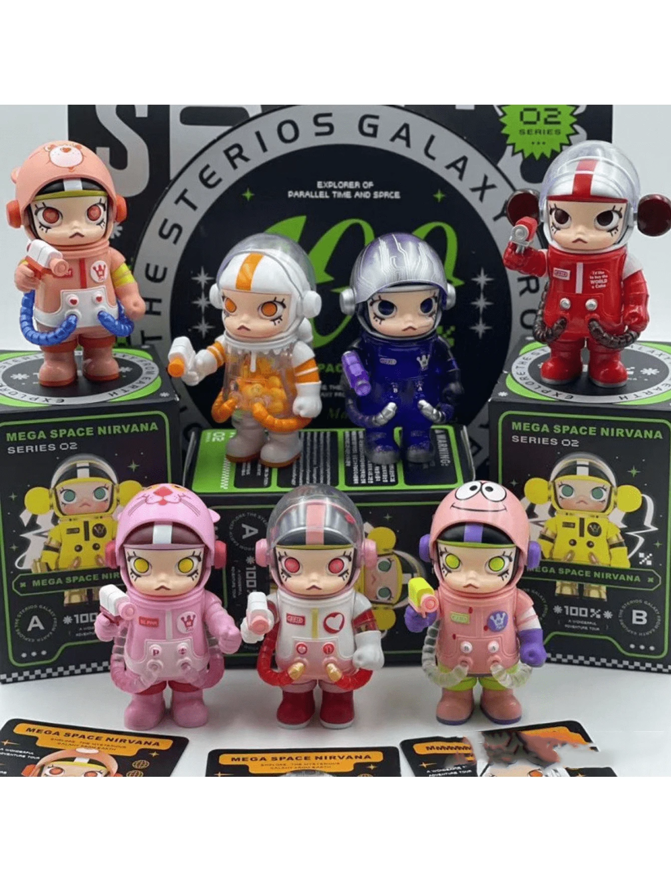 1pc Collectible Series 100% MOLLY 1st, 2nd, 3rd Generation Blind Box ...