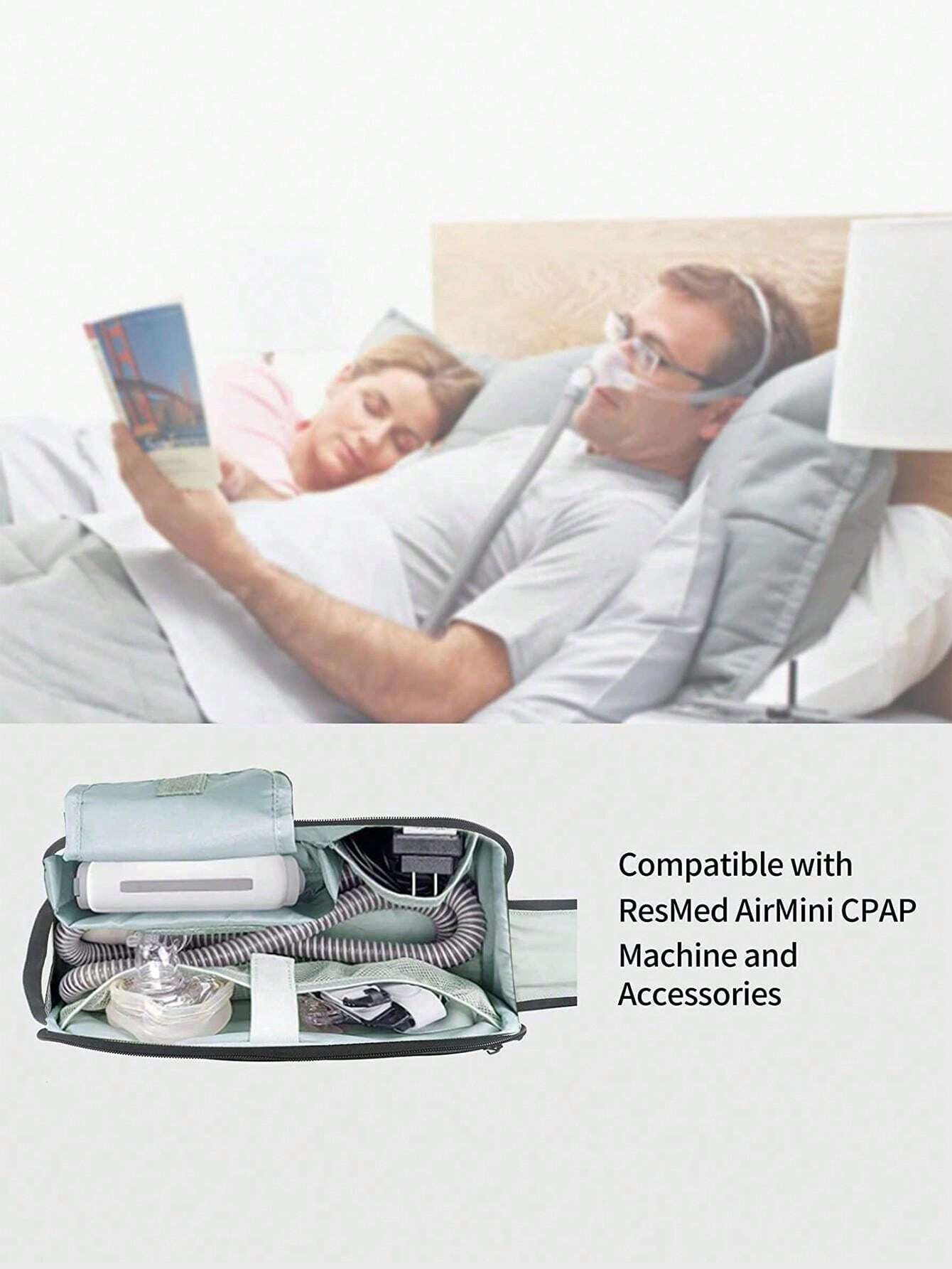 Travel Carrying Bag Compatible For ResMed AirMini CPAP Machine And ...