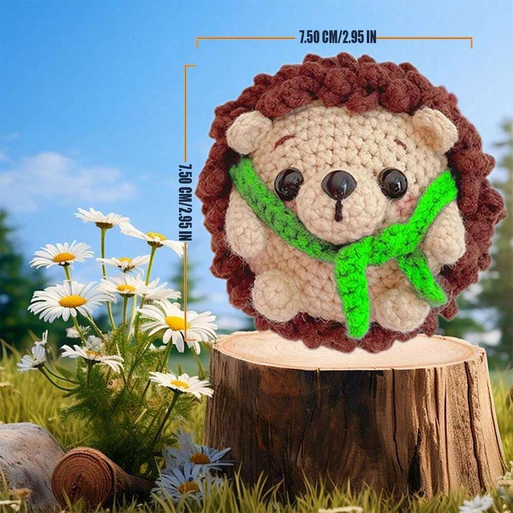 DIY-Häkelset für Anfänger mit Kapibara Bade-Puppe, Amigurumi gestopfte Pflanzen - Geschenk ...
