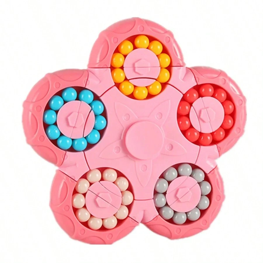 Ten-Sided Rotation Finger Magic Beans Spin Bead Puzzles Game Gyro ...