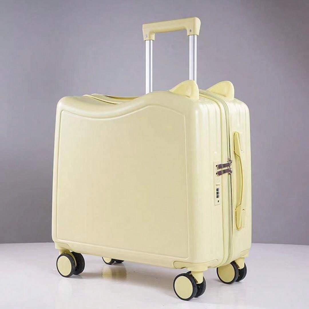 20-Inch Kids Ride-On Suitcase Lightweight Cabin Size Travel Trolley ...