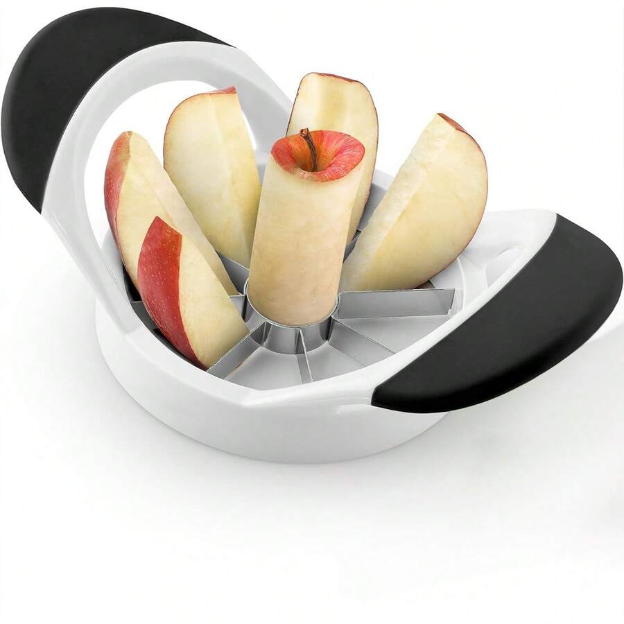 Kitchen 8 Blade Apple Slicer And Corer - Easy Grip Apple Cutter With ...