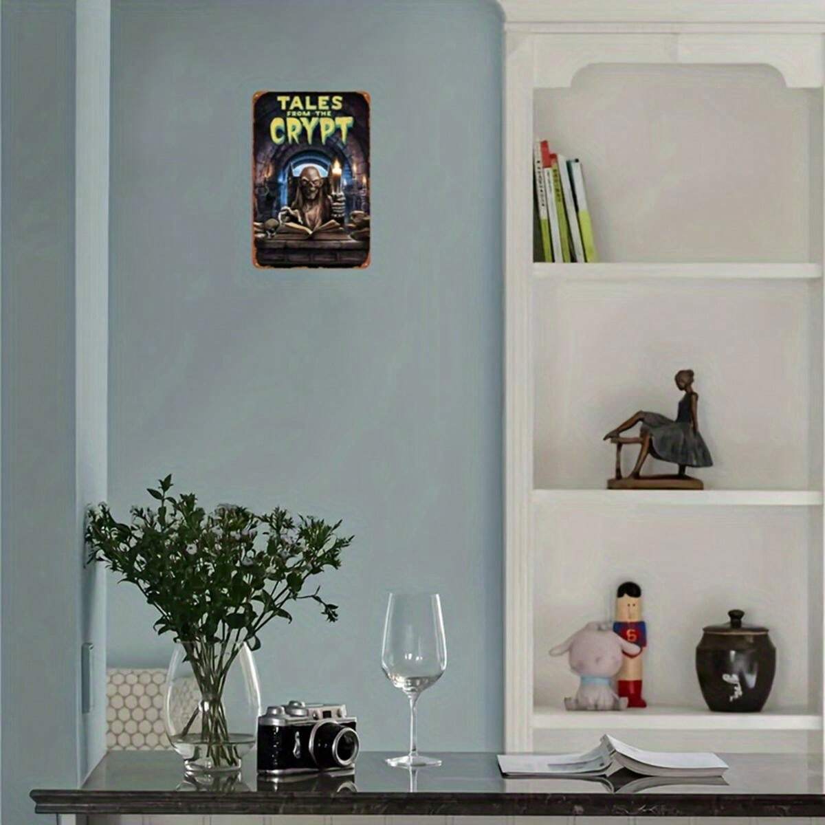 Tales From The Crypt Vintage Metal Wall Sign - Retro Movie-Inspired ...