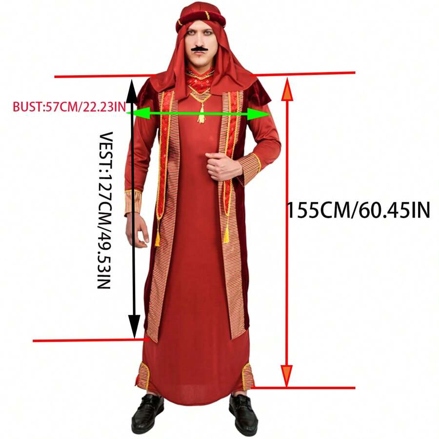 Costumes Arabian Costume Men Arabian Prince Clothes for Sale Australia ...