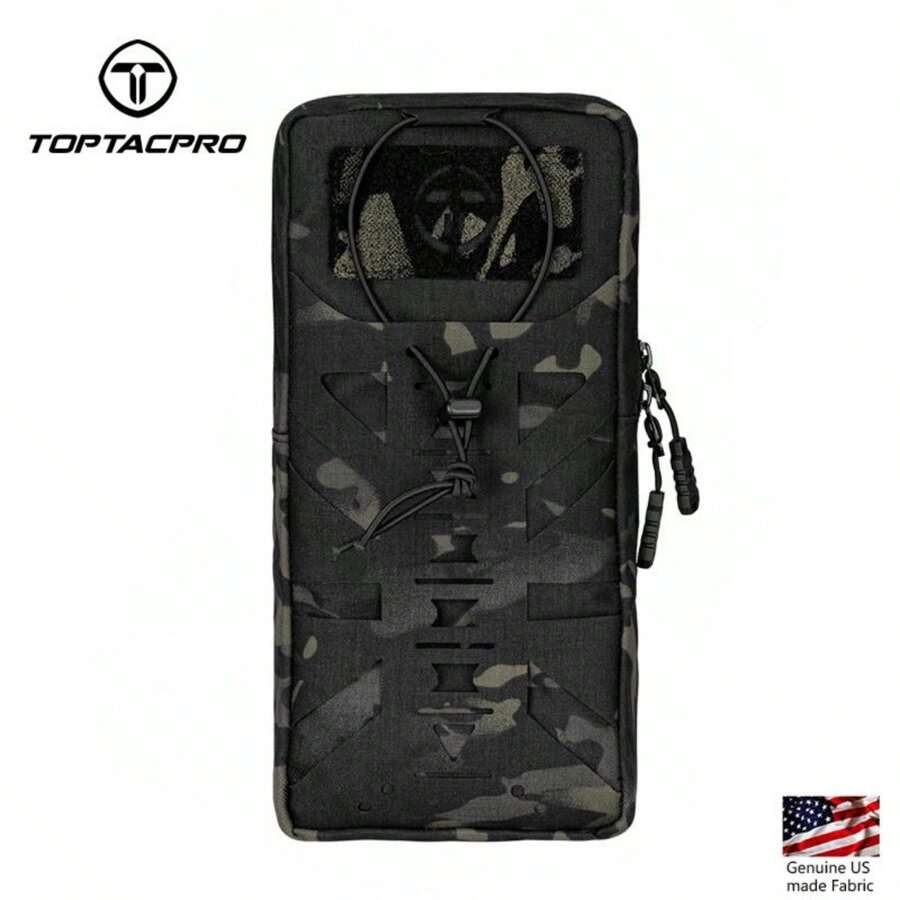 TOPTACPRO Tactical Hydration Pouch With Inner Bladder Water Bag Laser ...