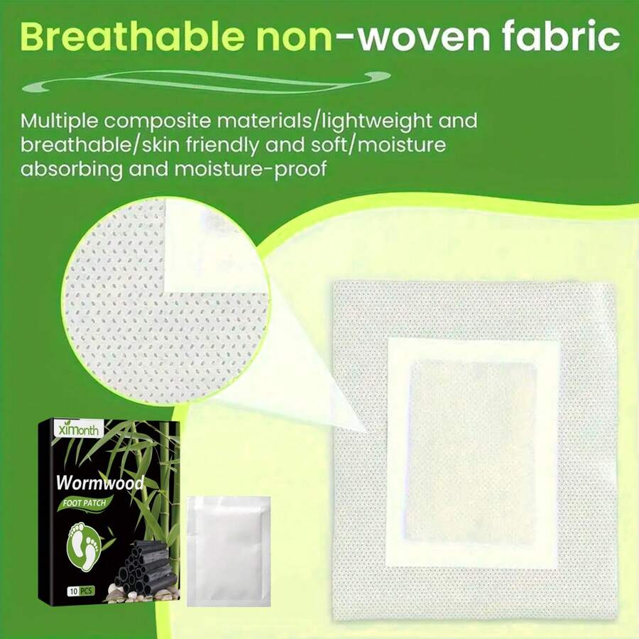 Moxa Foot Patch - Helps Sleep, Relieves Fatigue, Deep Foot Cleansing ...