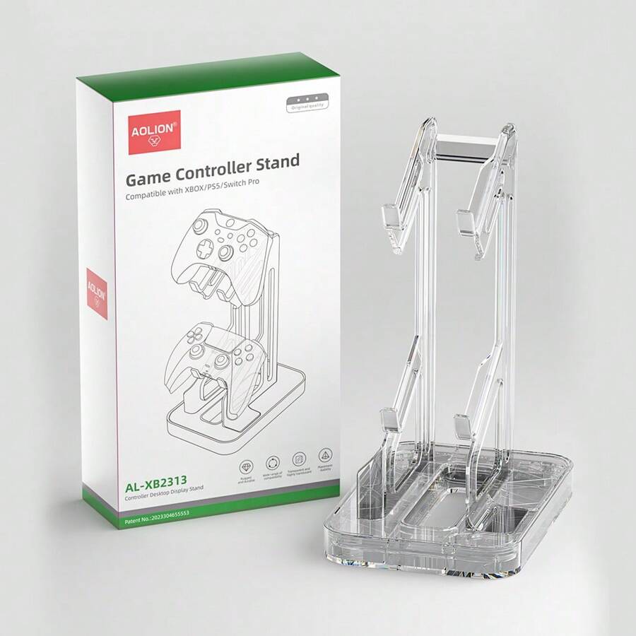 AOLION Universal Transparent Acrylic Controller Stand Compatible With ...