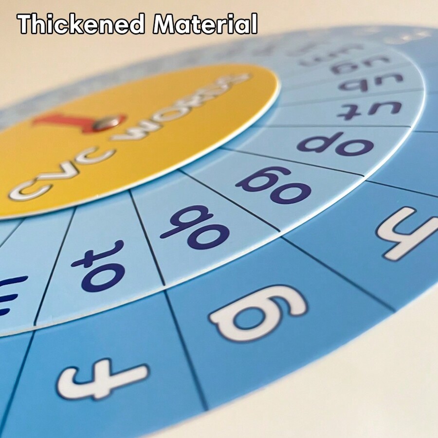 CVC Words Learn Spelling Game Montessori Children CVC Phonics Turntable ... CVC Words Learn Spelling Game Montessori Children CVC Phonics Turntable ...