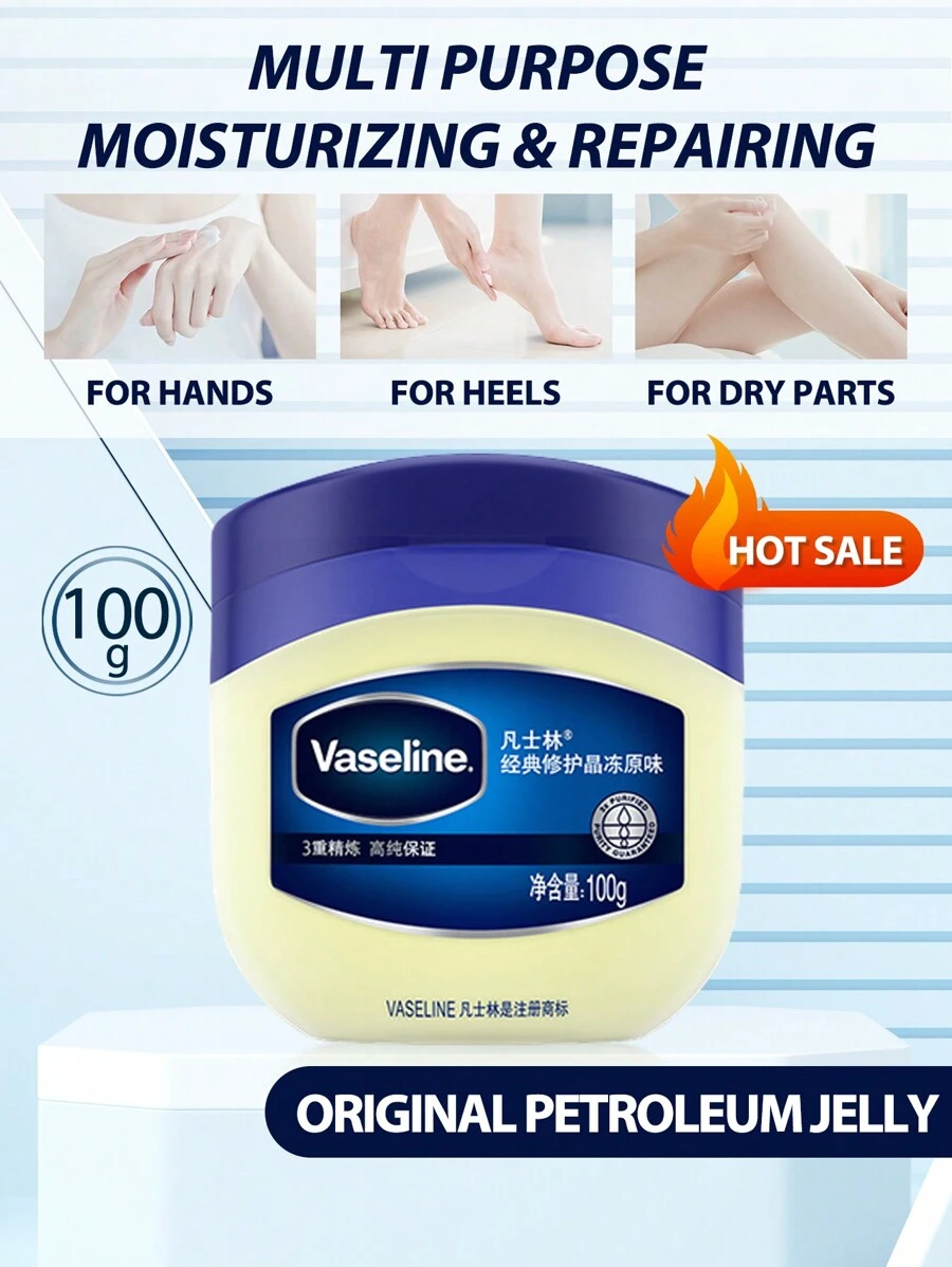 Vaseline Vaselina Original HEALING JELLY 100g | Protector de Pele 100% ...