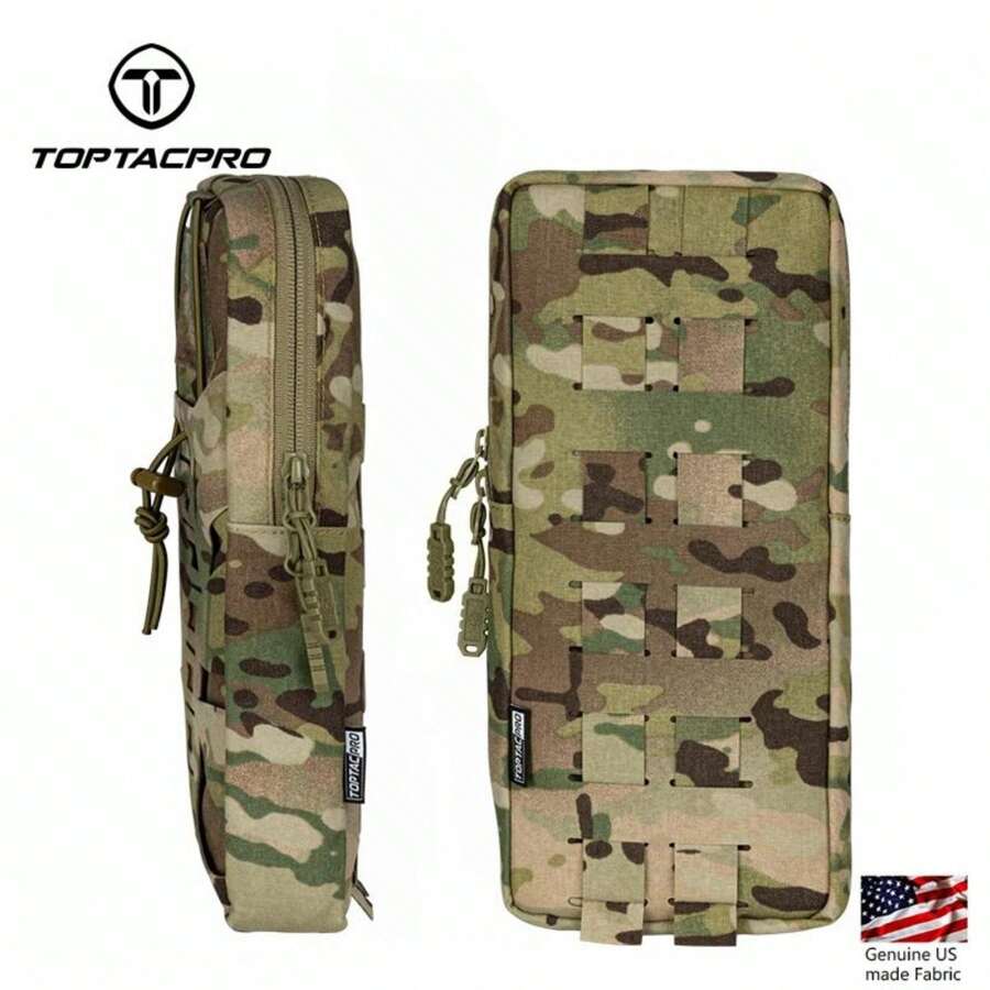 TOPTACPRO Tactical Hydration Pouch With Inner Bladder Water Bag Laser ...