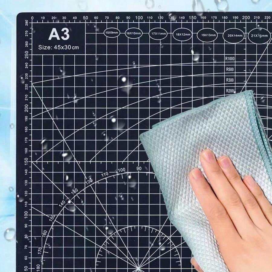 1pc A3 Size Self-Healing Sewing Mat, Rotating Cutting Mat With Dual ...