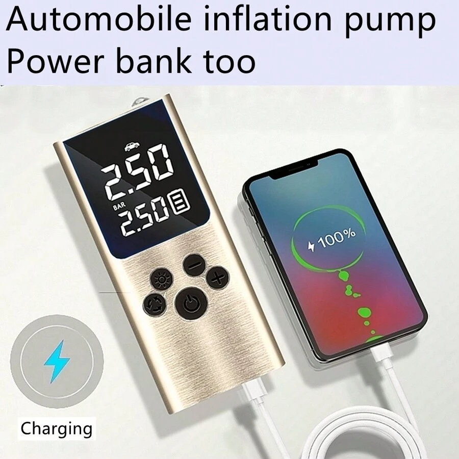 Off Road SUV Inflation Pump, Multi Cylinder Car Tire Inflation Pump ...