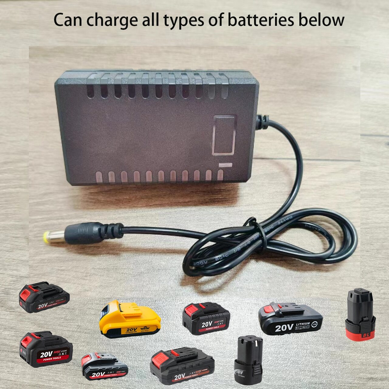 US Standard Plug Charger 21V-98V Lithium Battery Charger, All Power ...