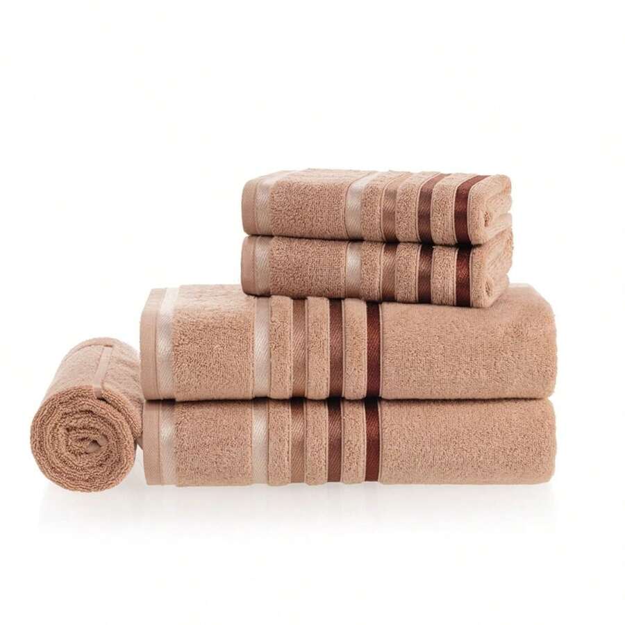5 PIECE LUMINA DESERT BATH SET WITH RUST - KARSTEN | SHEIN USA
