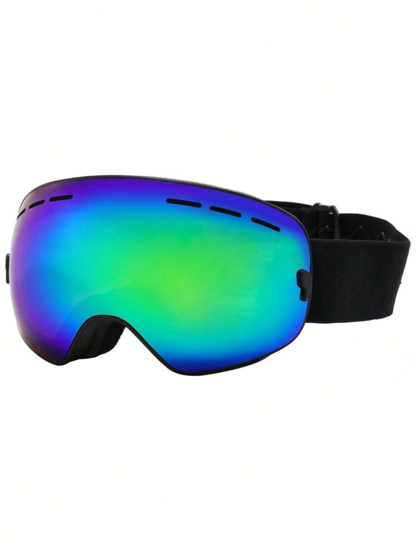 1pc Multicolor Outdoor Sports Goggles For Women, Anti-Fog Adult Ski ...