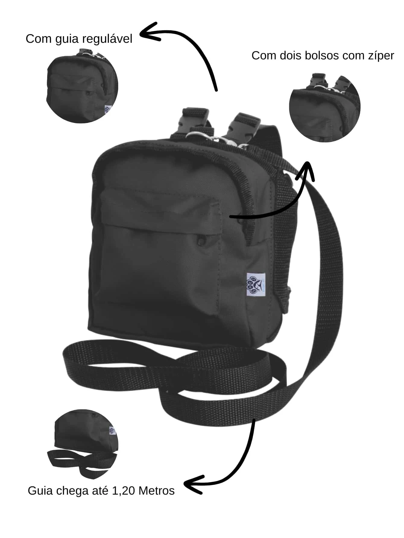 Pet Backpack With Dog Leash For Walking Small Dogs | SHEIN USA