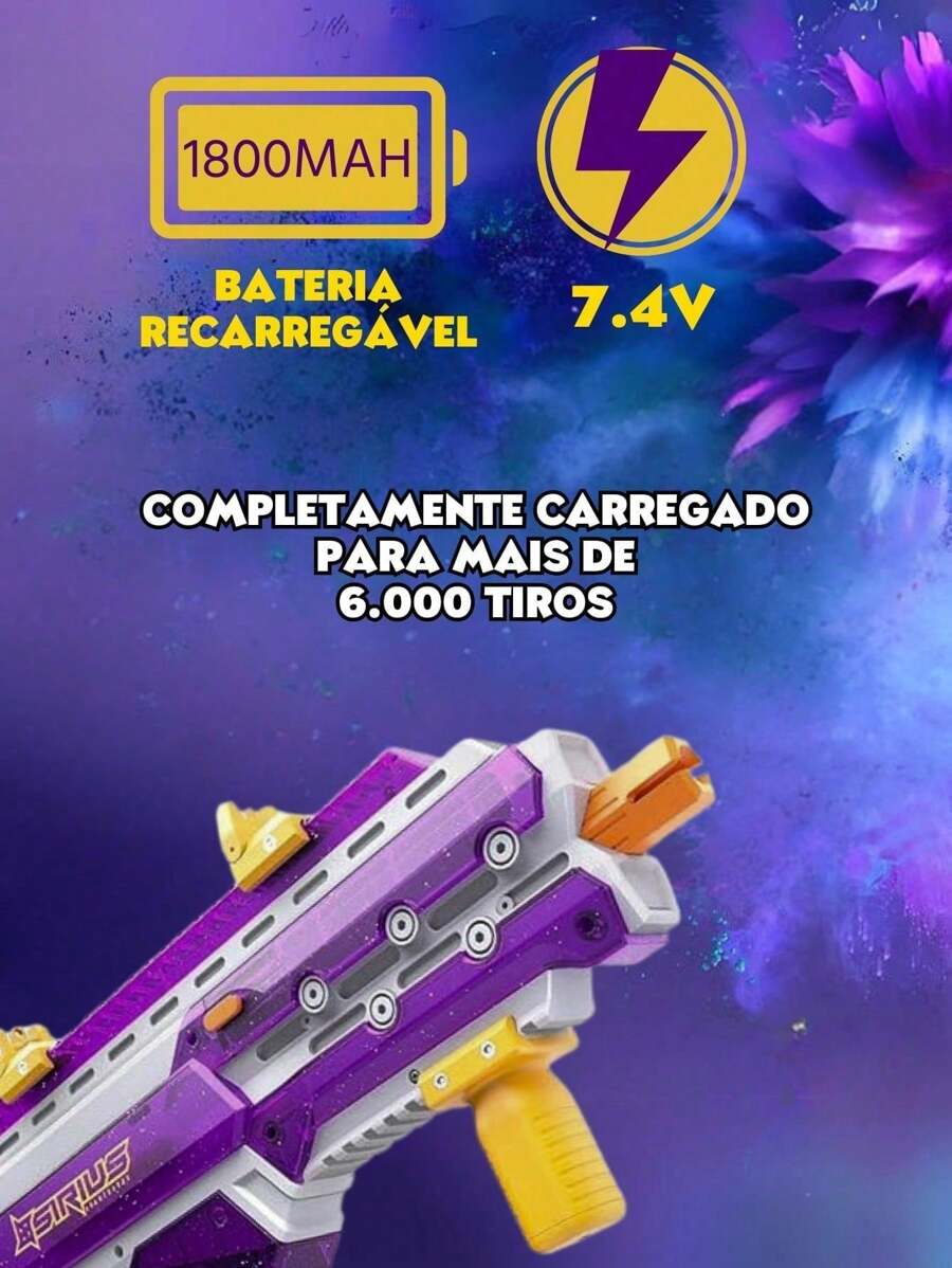 Electric Rifle Gel Ball Tactical Sirius Machine Gun Toy Children ...