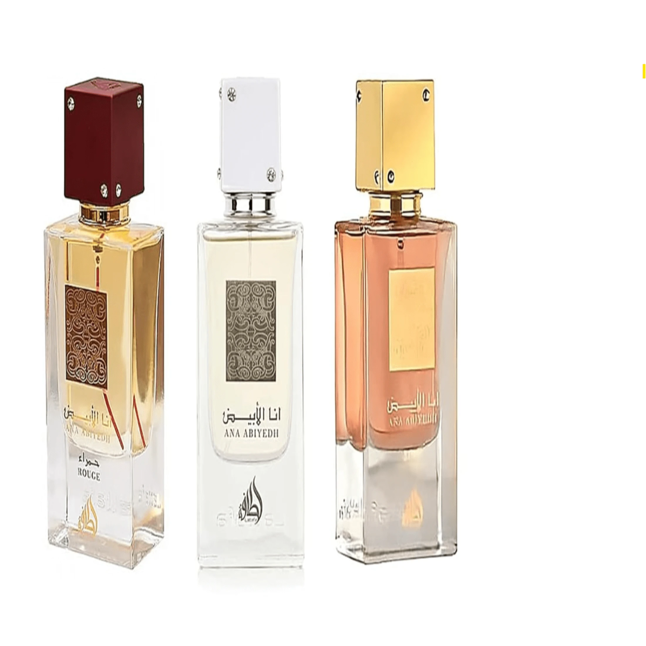 Lattafa Lattafa Ana Abiyedh 3-Piece Gift Set, (Ana Abiyedh, Rouge ...