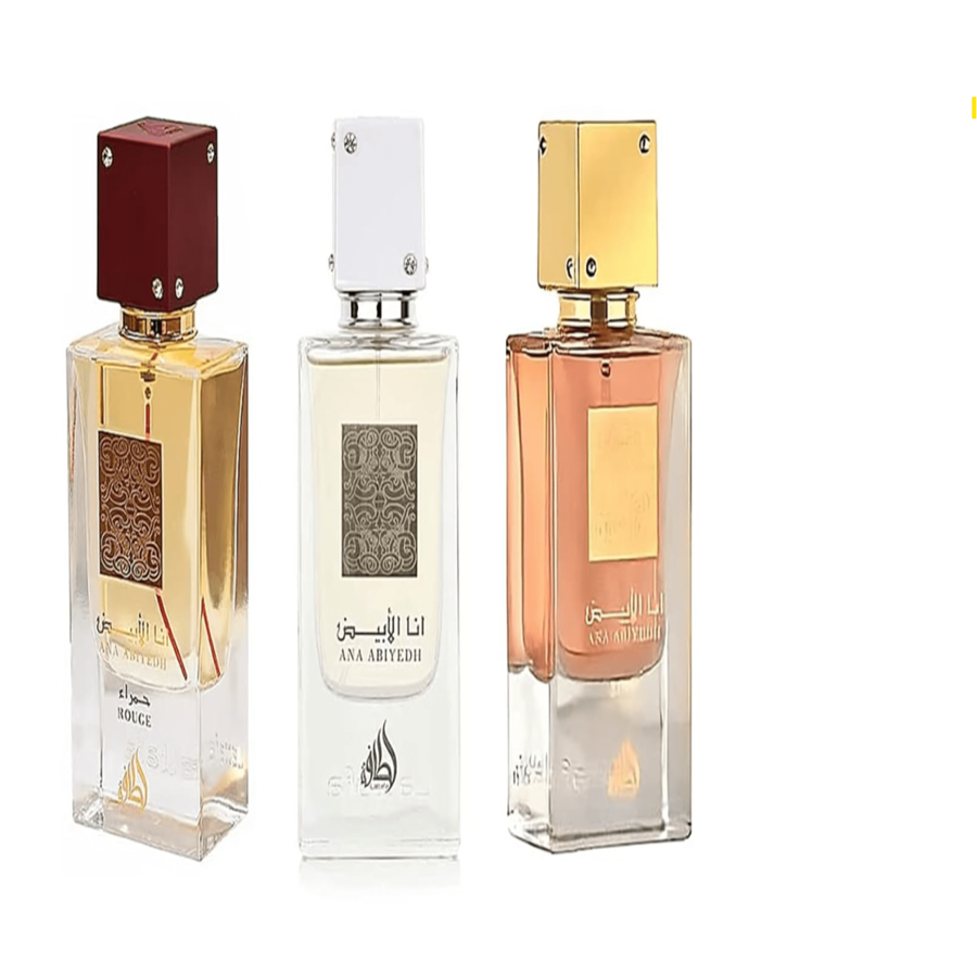 Lattafa Lattafa Ana Abiyedh 3-Piece Gift Set, (Ana Abiyedh, Rouge ...