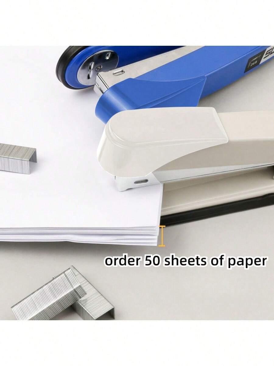 Medium-Sized Manual Stapler For Thick Books, Efficient Office ...
