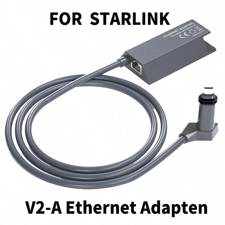 Starlink Ethernet Adapter V2,Satellite Internet V2 For Rectangle Dish ...