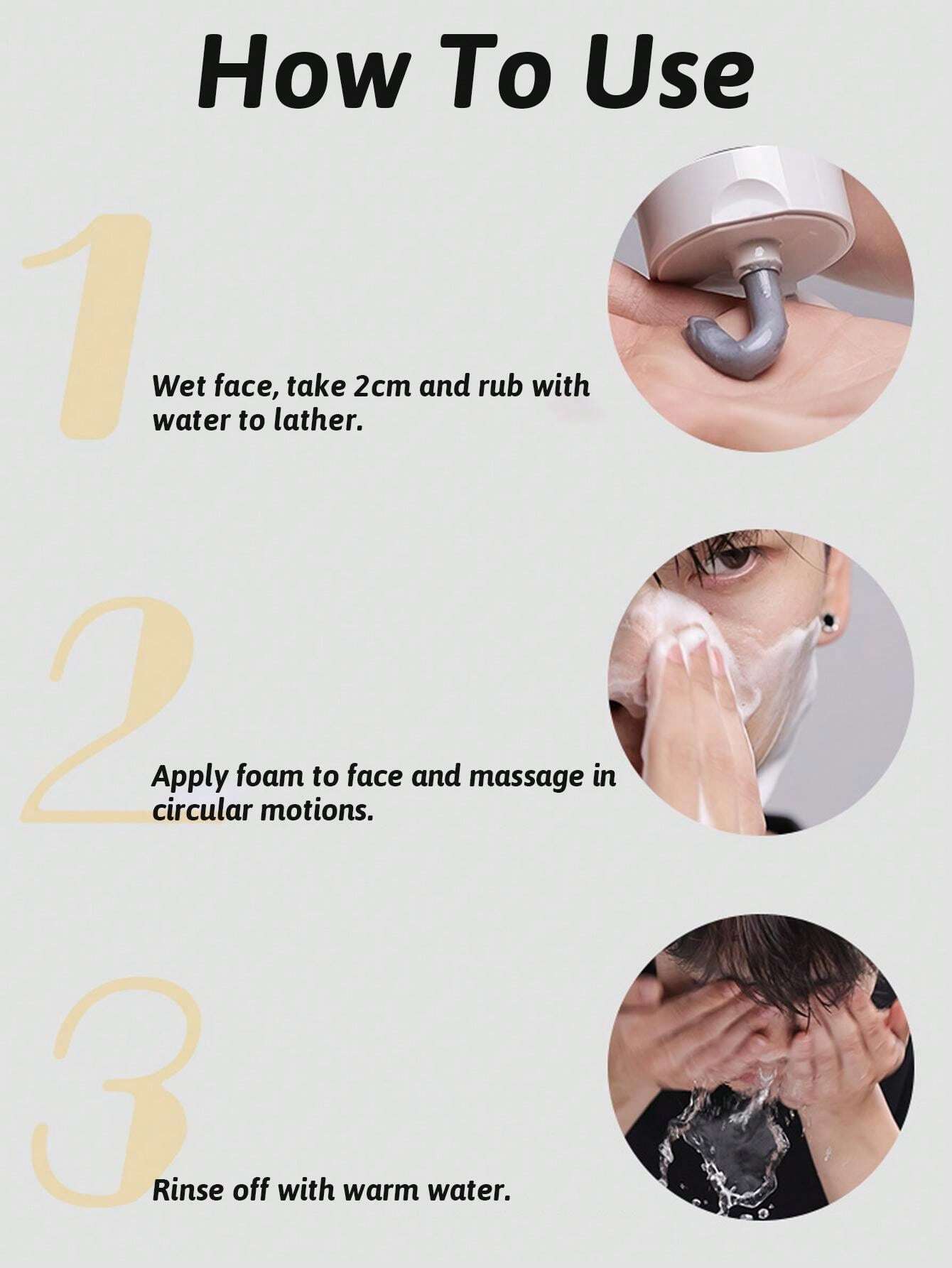 Shiseido Shiseido UNO Men Black Cleanser - Controle de oleosidade e ...