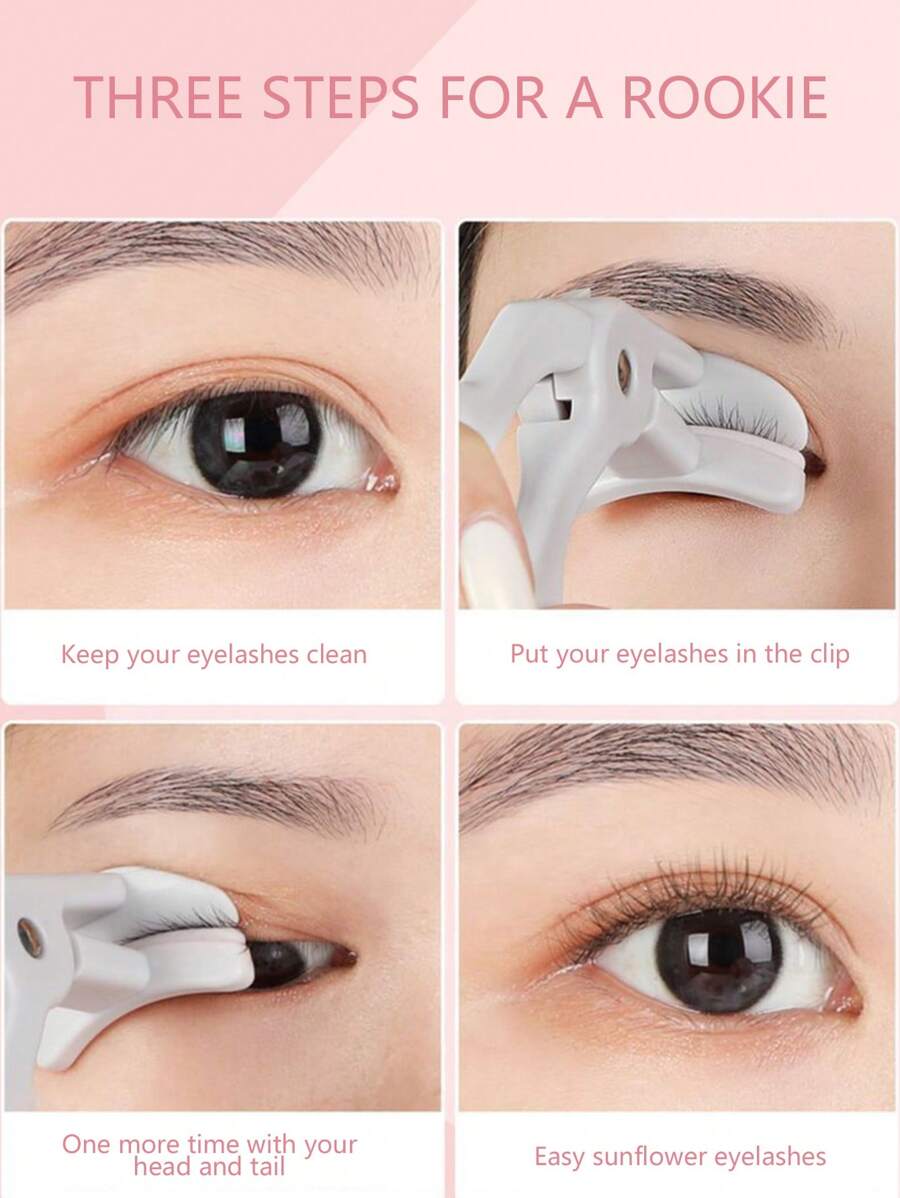 Recourbe-cils 2024 nouveau modèle, outil de recourbe-cils localisé facile à utiliser pour les ...