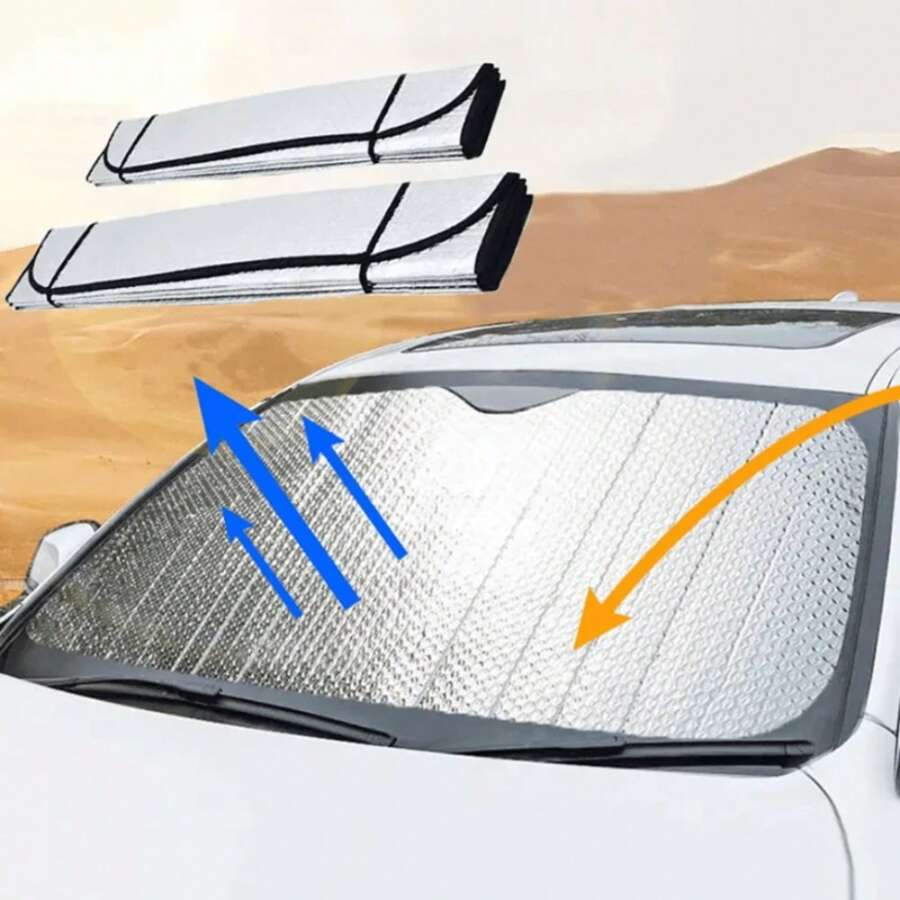 Car Front Windshield Sunshade, Summer Sunlight Blocking Curtain | SHEIN USA