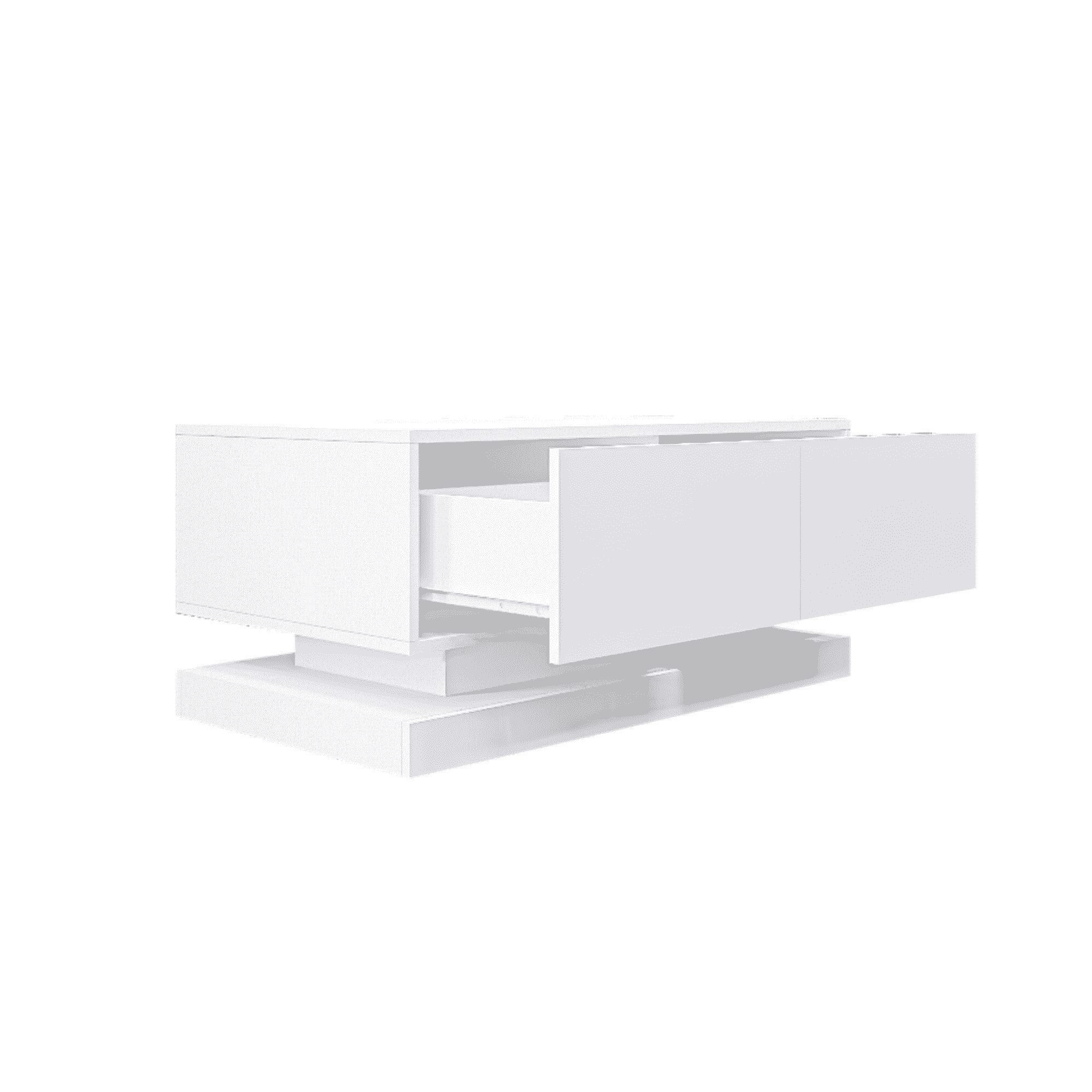 LED Coffee Table, LED Coffee Tables For Living Room, High Gloss Coffee ...