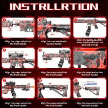 Large Blaster With Drum, Automatic Dual Mode Blaster, For Outdoor ...