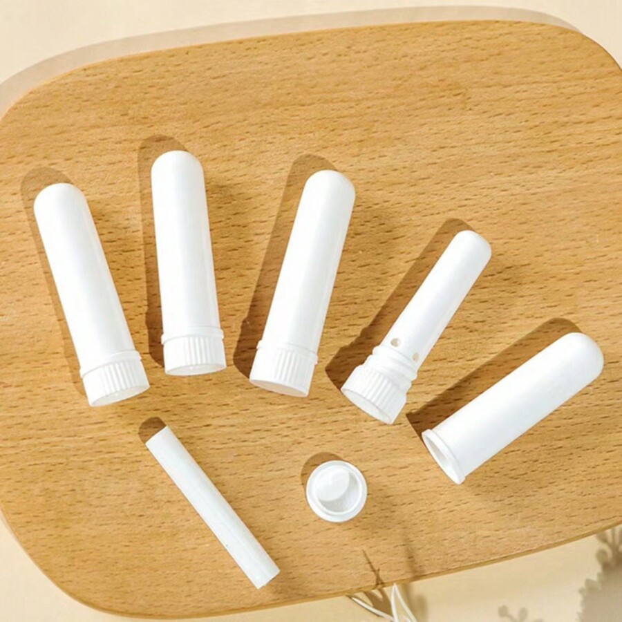 Essential Oil Aromatherapy Blank Nasal Inhaler Tubes ((Includes ...