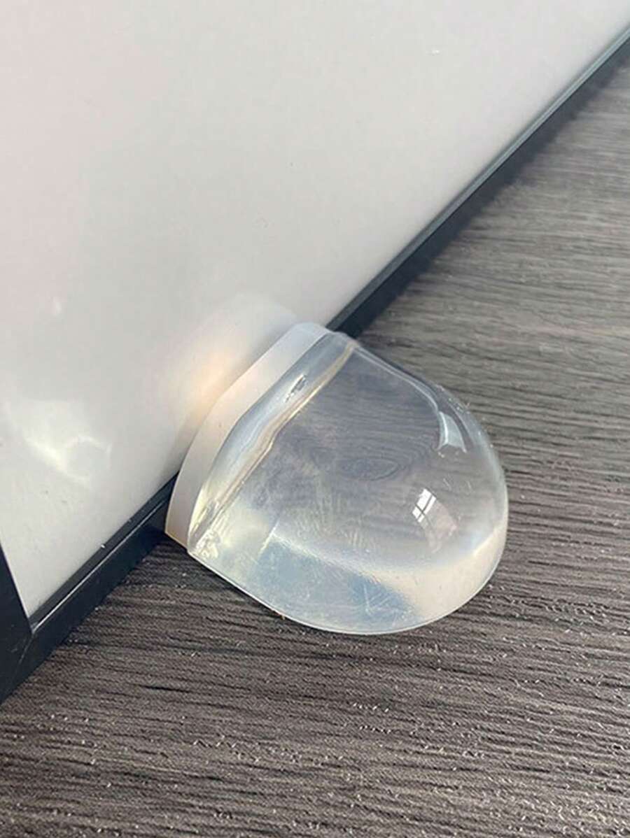 GSTARAM 2 Pieces Door Stopper Transparent Self-Adhesive Door Stopper ...