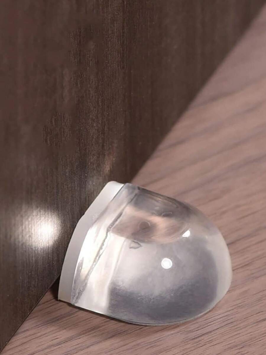 GSTARAM 2 Pieces Door Stopper Transparent Self-Adhesive Door Stopper ...