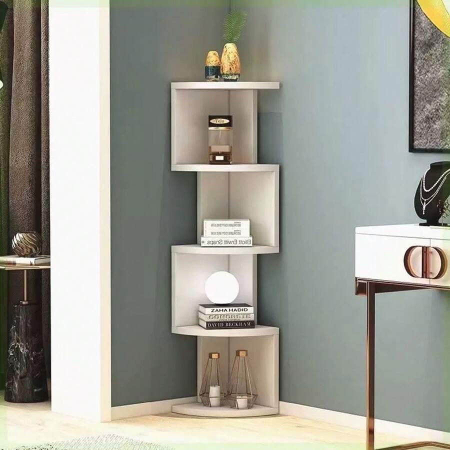 1pc New Storage Shelf Creative Home Wall Corner Triangle Storage Shelf ...