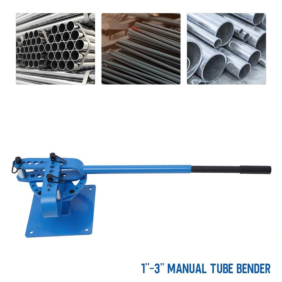 Premium Tube Bender 1 In - 3 In Manual Bender With 7 Dies For Metal ...