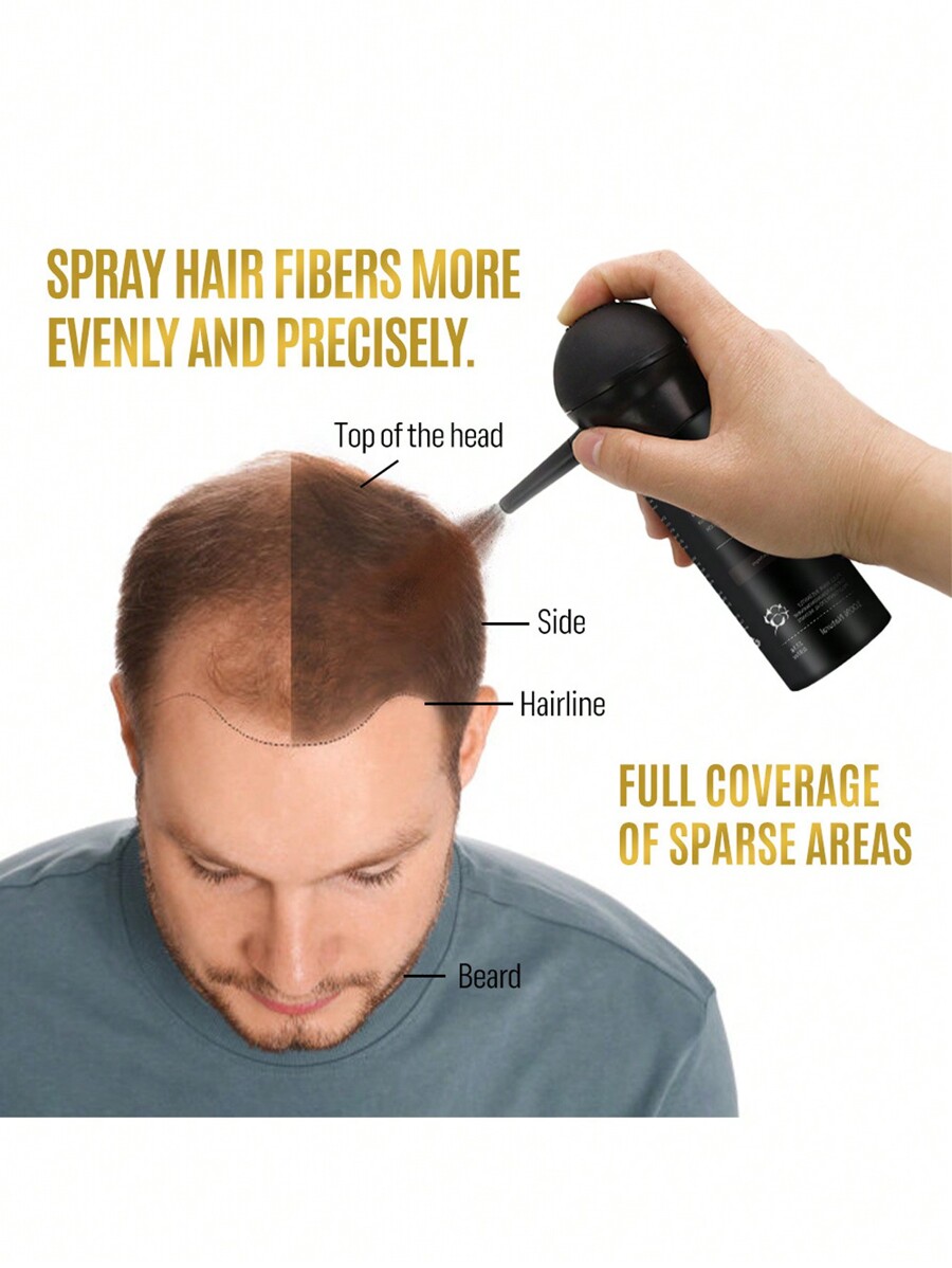 A Fiber Powder Hair Replenishment Nozzle, Hair Fiber Auxiliary Nozzle ...