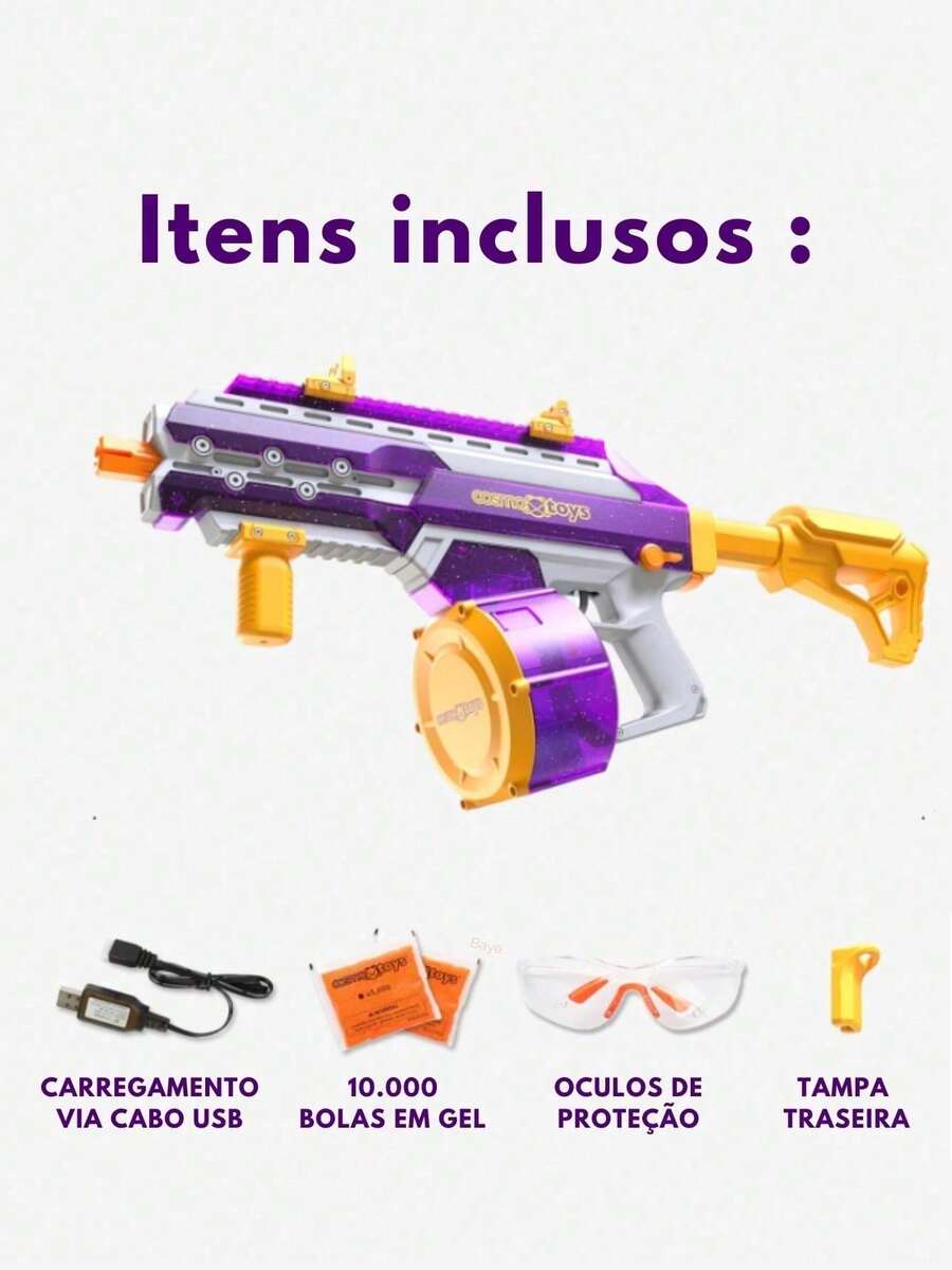 Electric Rifle Gel Ball Tactical Sirius Machine Gun Toy Children ...