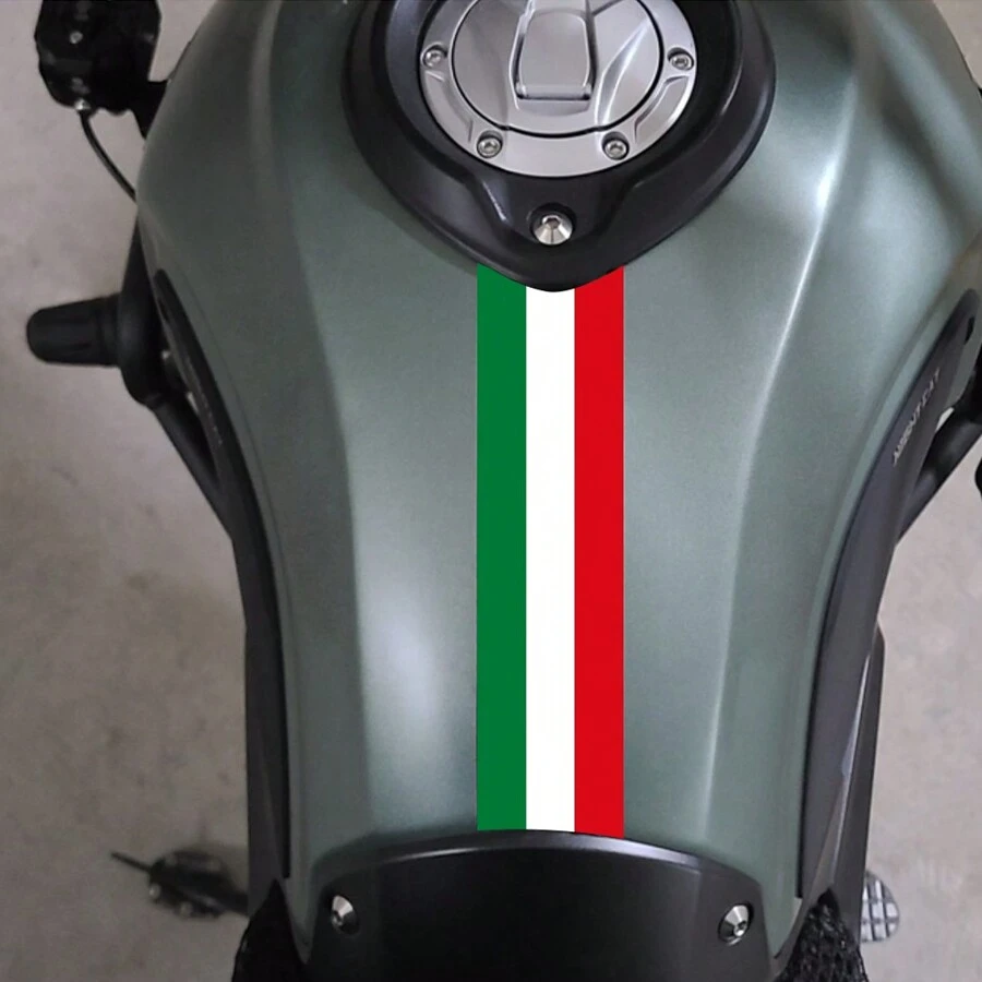 Creative Motorcycle Strips Sticker Italy Styling Front Fairing Vinyl ...