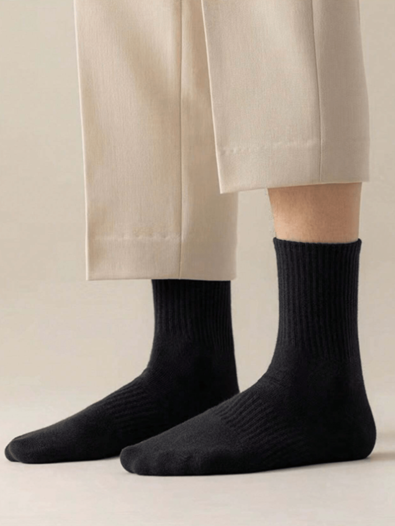 5 Pairs/10 Pairs/20 Pairs/30 Pairs Of Men's Casual Tennis Socks, Medium ...