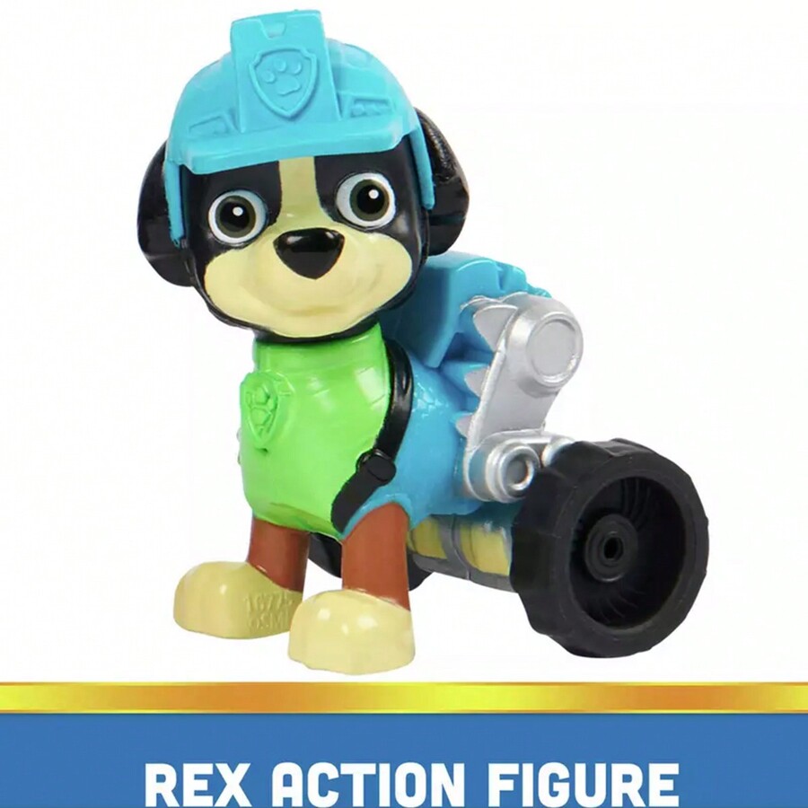 Paw Patrol Rex's Dinosaur Rescue Vehicle With Collectible Action Figure ...