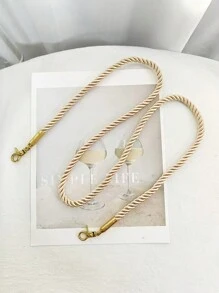 PU Leather Braided Rope Handles For Handbag Shoulder Bag Strap Handmade ...
