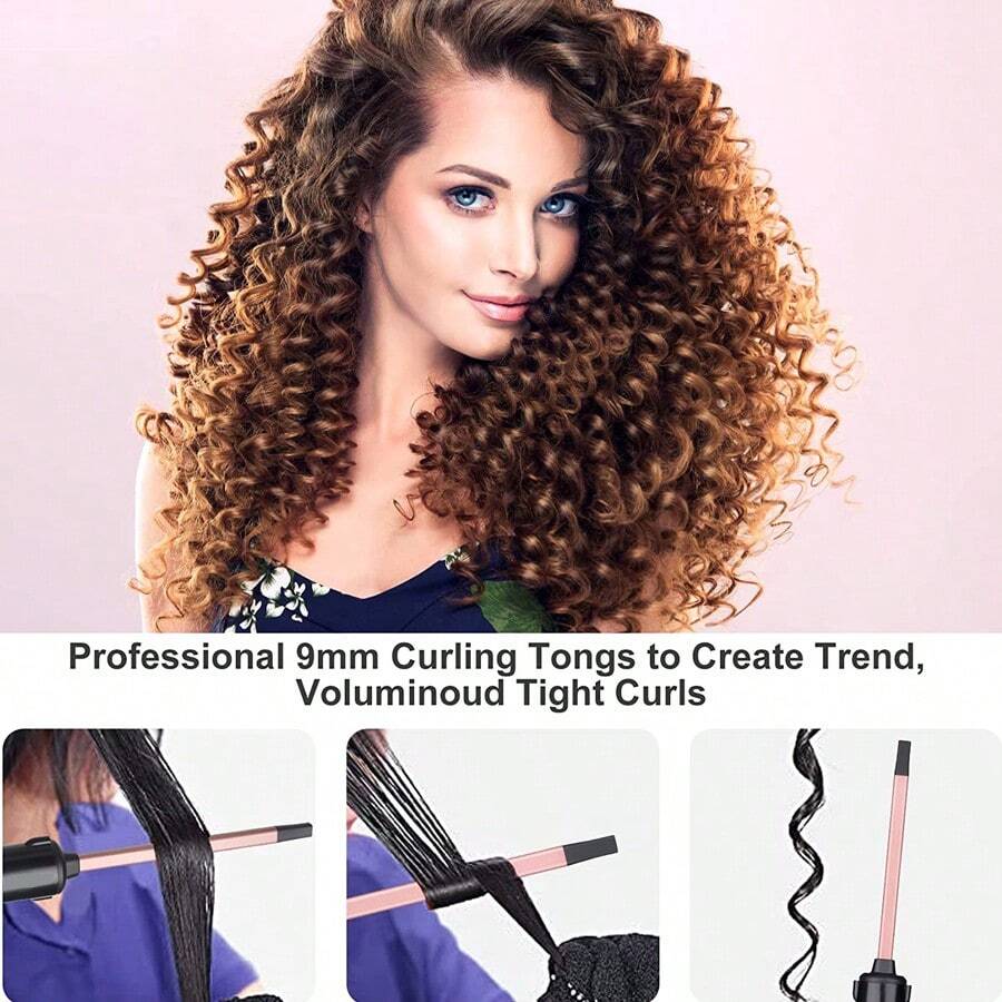 9mm Square Hair Straightener With Slim Heating Element, Suitable For ...