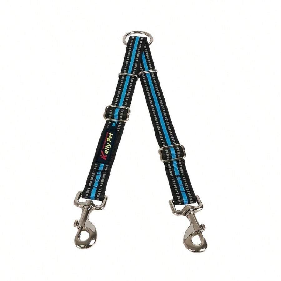 1pc/Set 2-In-1 Nylon Reflective Dogs Leash, Dual Dog Leash For Walking ...