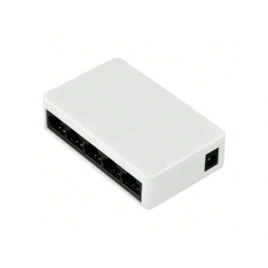 5-Port RJ45 10/100Mbps Network Switch - Hub For Expanding Internet ...