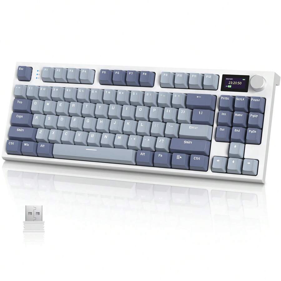 ATTACK SHARK K86 Wireless Mechanical Keyboard Apex Pro TKL 75%, 2.4G ...
