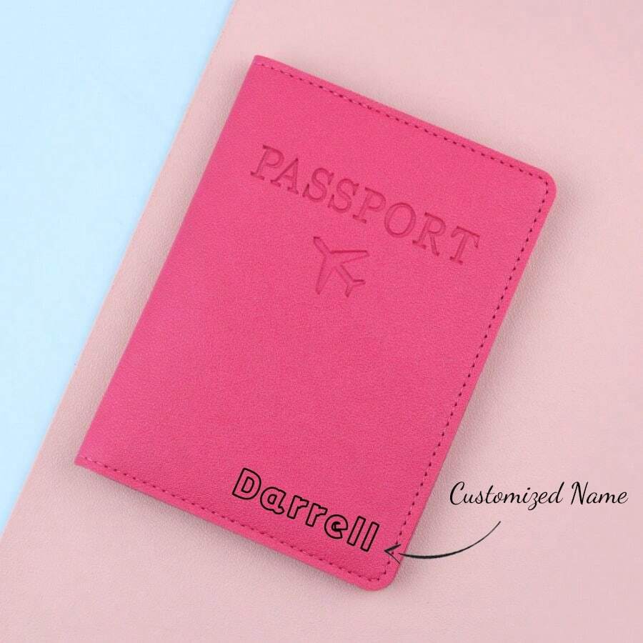 Customized Name Business Travel Passport Package, Passport Book ...