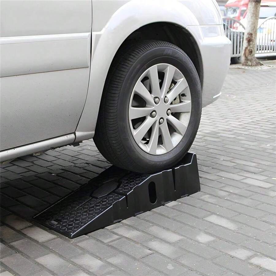2Pcs Car Ramps Heavy Duty - 5000KG Capacity, Polypropylene Plastic ...